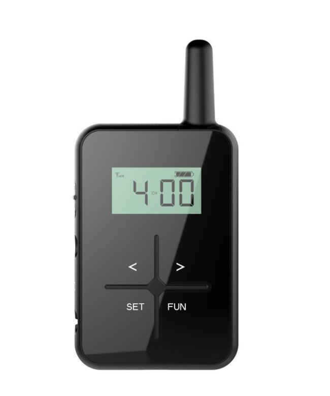 250MAH R8 Wireless Tour Guide System For Scenic Spots Ear Hanging 3