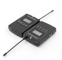 China Two Way Wireless Headset Microphone System , Digital Audio Guide Device for sale