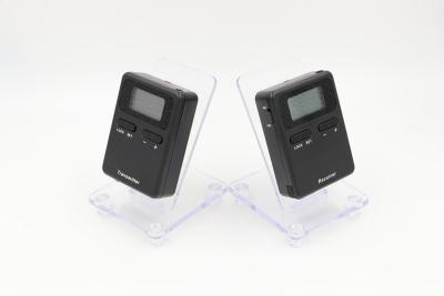China Frequency 796-821MHz  Museum Audio Guide Equipment Good Through Wall Effect for sale