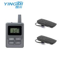 China Conference Applied Tour Guide Headset Systems With Ear Hook Mini Receiver for sale