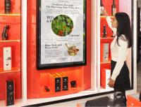 China Advertisement Video Interactive Display Board 6 - 16GB Memory 500 Cd/M2 Brightness for sale