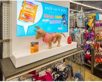 China High Performance Interactive Showcase For Shoes / Bags Store Different Screen Size for sale