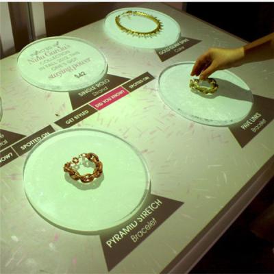 Cina Gli armadietti di esposizione interattivi della vetrina concede a clienti l'acquisto in vendita