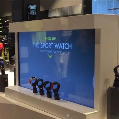 China LCD keurt de het Scherm Interactieve Showcase het Lichte het Ontdekken Ernst Ontdekken goed Te koop