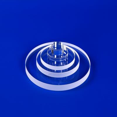 China High Temperature High Pressure Quartz Observation Window Plate Strong Corrosion Resistant for sale