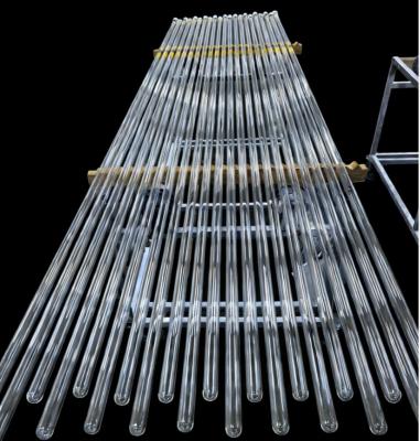 China Ozone Free Clear Quartz Pipe Custom Processing Services Bending Cutting Welding for sale