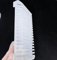 China Customized Mesh High Temperature Frosted Quartz Cones for Semiconductor for sale