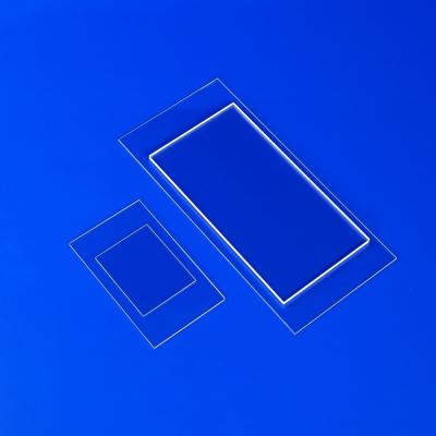 China Electrically Fused Quartz Glass Semiconductor Wafer Thick Plate Substrate with Welding Processing for sale