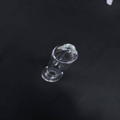 China Thick Glass Cylindrical Quartz Tube Corrosion Resistant High Temperature Unique Pipe Pattern for sale