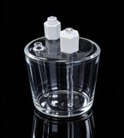 China Custom Laboratory Instrument Clear Quartz Bottle High Temperature Resistant for sale