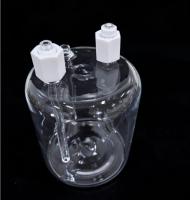 China Custom Laboratory Instrument Clear Quartz Bottle High Temperature Resistant for sale