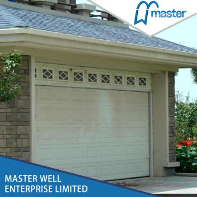 China Insulated residential use garage gate/ customized color folding garage door for sale