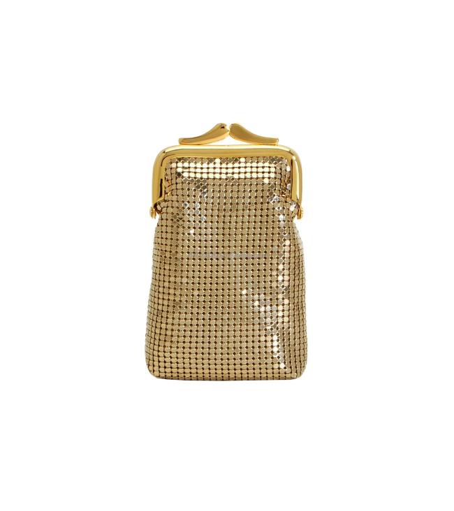 Factory custom Vintage Luxuriant Soft Metallic Mesh 120s Womens Cigarette Case, Metal Mesh Cigarette Case w/ Lighter Pocket