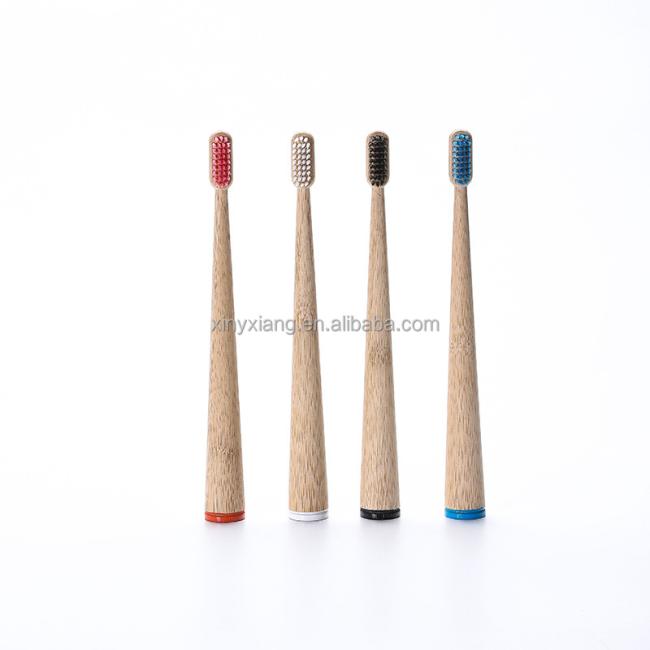 Factory Wholesale Natural Bamboo Toothbrushes Soft Bristles Bamboo Handle Toothbrush for Home Hotel Travel Use