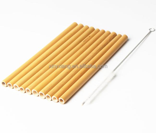 Factory Wholesale Bamboo Drinking Straws, 100% Biodegradable Bamboo Straw, China Cheap Natural Biodegradable Bamboo Straw