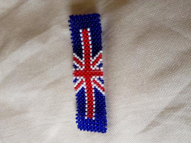 Factory custom Beaded flag bracelet, American flag bracelets