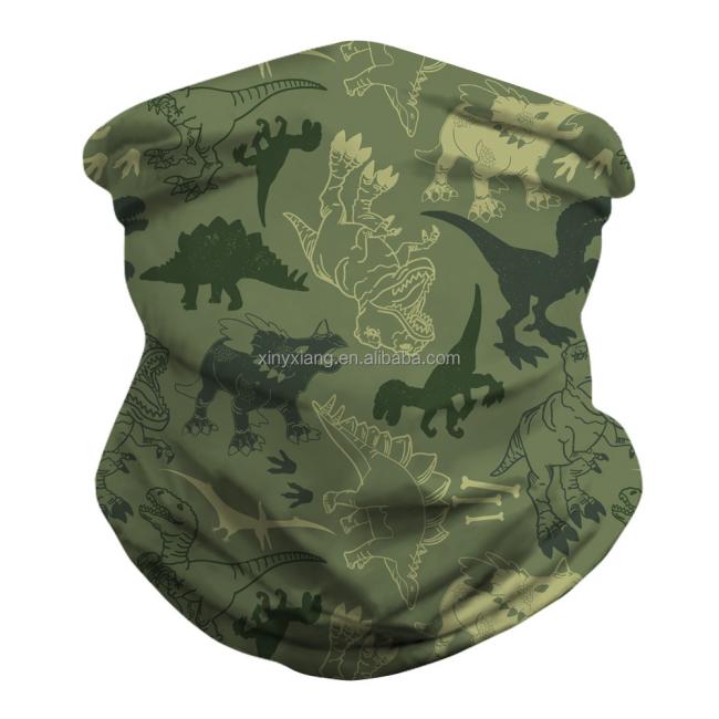 Factory custom Soft Breathable Buffs Sublimation Human Face Bandanas, Pattern Abstract Digital Art Multifunctional Bandanas