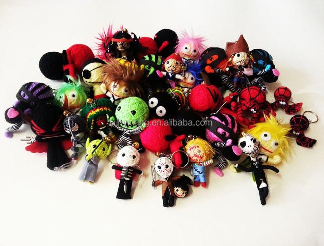 Factory custom Voodoo String Doll Charter Movie Keychain Ornament Accessory Gifts, Voodoo String Doll Keychain Ornament