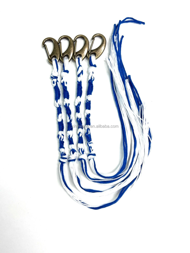 Factory Custom Tzitzit with Clips,Cotton Hebrew fringe Messianic,100% Cotton Handmade Jewish Tzitziyot Tzitzis Tassel