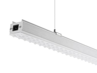 China Non Noise Suspended LED Linear Lighting Anti Shock Seamless Connection for sale