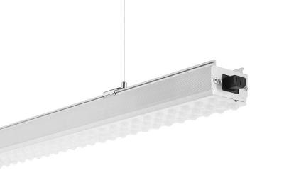 China Commercial Hanging Fluorescent Light Fixtures High Lumens 1500 *65*49mm for sale