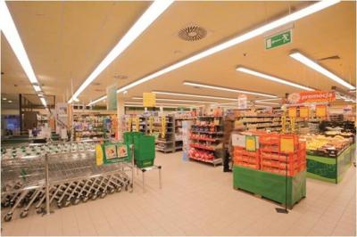China Seamless Hanging Fluorescent Light Fixtures Good Heat Dissipation for sale
