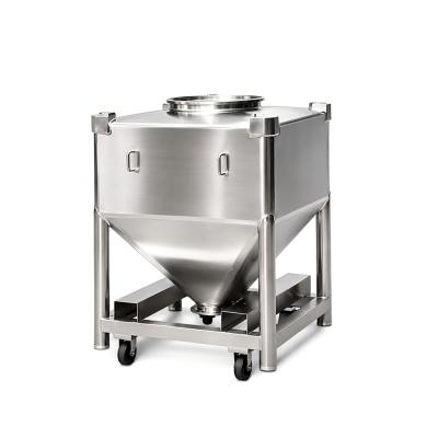 China Mobile Stainless Steel Lifting Mixing Hopper for sale