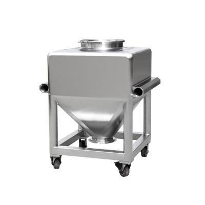 China LDT Series Mixing Hoppers Column Type Pharmaceutical Parts For Powder Mixing Transfer for sale