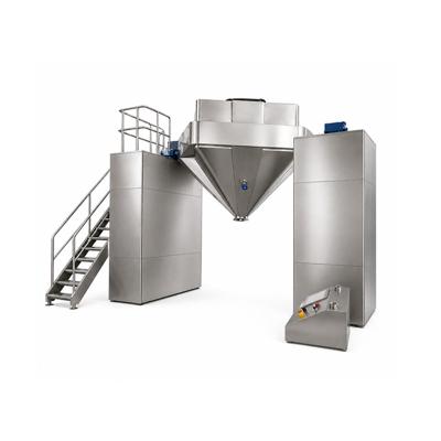 China Solid Dosage Pharmaceutical Powder Mixer 500L Cone Large Pharmacy Compounding Mixer for sale