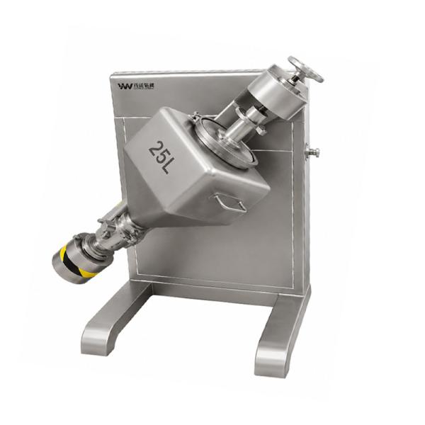 Quality Mobile Laboratory Pharmaceutical Powder Mixer 150L Interchangeable Hopper Mixer for sale