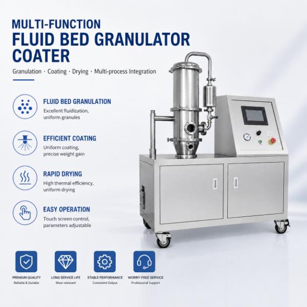 Quality Multifunctional Fluidized Bed Granulating And Coating Machine For Laboratory for sale