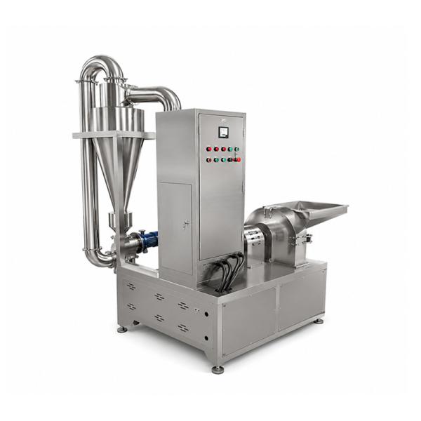Quality Fine Powder Pharmaceutical Grinder 100kg/H Dust Collection Pulverizer Machine for sale