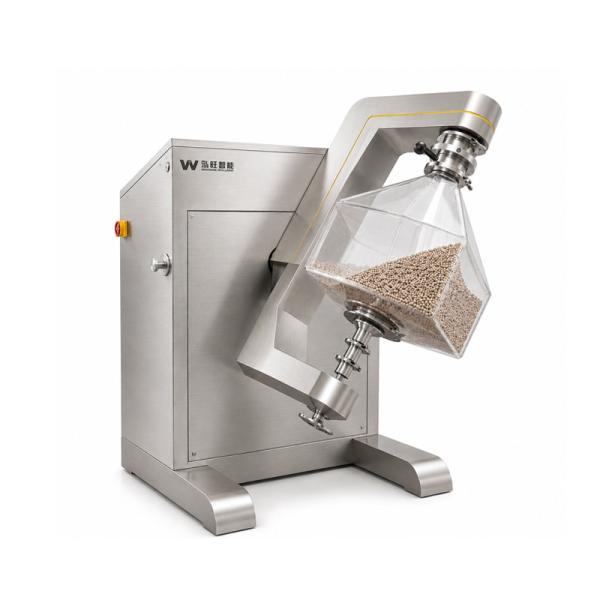 Quality Single Arm Pharmaceutical Mixing Machine Powder Granule Bin Blender for sale