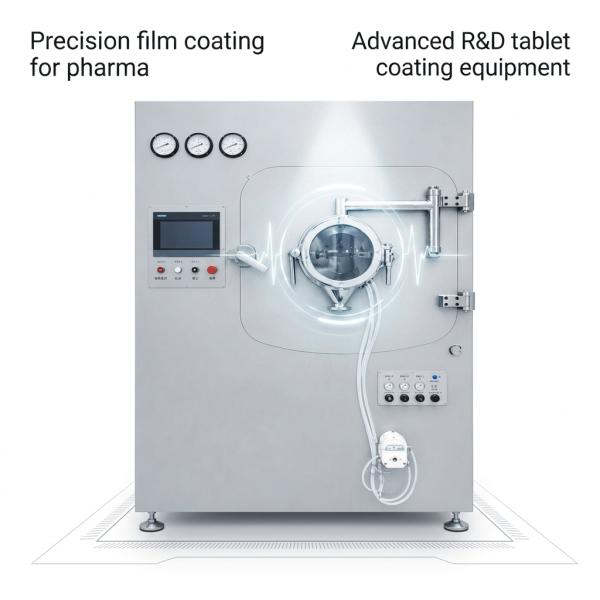 Quality Precision Laboratory Pharmaceutical Coating Machine Small Batches Capsule for sale