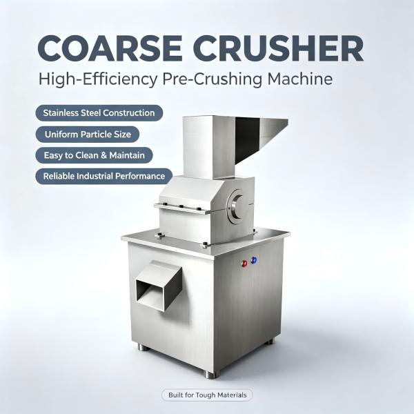 Quality Disassemblable Stainless Steel Rough Grinder For Food And Pharma Production Line for sale
