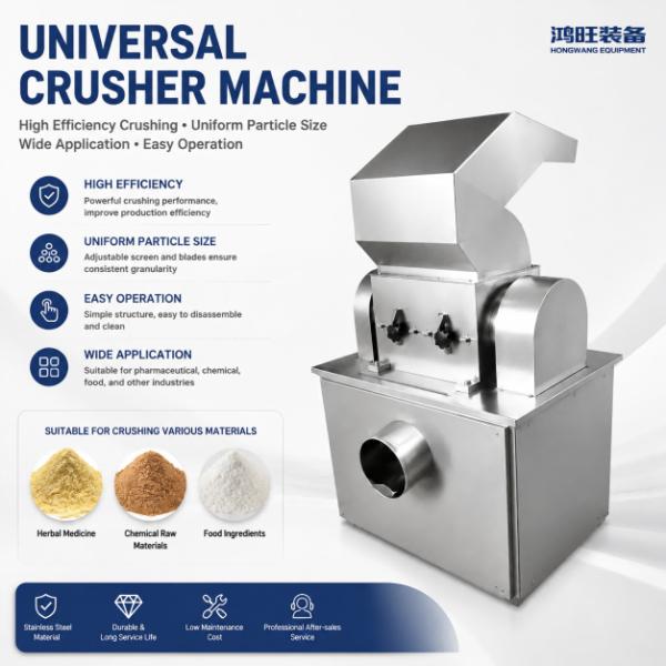 Quality Universal Crusher Machine For Efficient Powder Grinding And Material Processing for sale