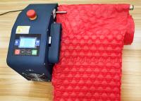 China Red Inflatable Void Fill Air Bubble Packaging 320mm Width 20 Micron Thickness for sale