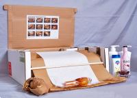 China Eco Friendly Honeycomb Void Fill Wrapping Paper 50cm x 250m Kraft Protective Wrap for sale