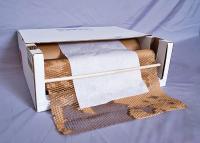 China Eco Friendly Honeycomb Void Fill Wrapping Paper 50cm x 250m Kraft Protective Wrap for sale