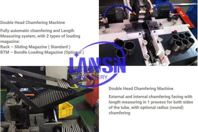 Round Square Metal Pipe Tube Deburring Polishing Machine for Hot Sell