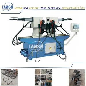 China Double Head Pipe Bending Machine Dual Head Double End Double Side Tube Bending Machine Pipe Bender for sale