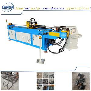 China Square Pipe Bending Machine For Boiler Pipe NC Semi automatic for sale