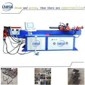 China Right and left pipe bending machine/ rectangle tube bending machine for Electromobile for sale