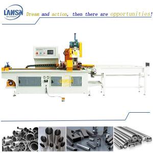 China Automatic SS Pipe Cutting Machine 380V 90W CNC Tube Cutter for sale