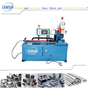 China 90 Degree CNC Pipe Profile Cutting Machine Round Square Rectangle Pipe Cutting Equipment for sale