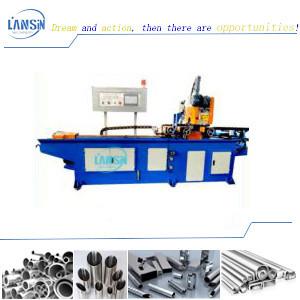 China Hydraulic CNC 50mm Round Pipe Cutting Machine Full Automatic for sale