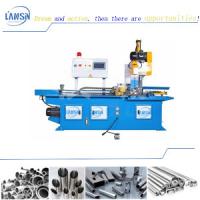 China Semi Automatic Hydraulic Pipe Cutting Machine 315AC 3.0KW for Steel Metal Tube for sale