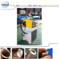 China 1.5kw Semi Automatic Pneumatic Pipe Chamfering Machine 10mm-80mm Single Head for sale