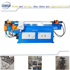 China Mandrel CNC Automatic Pipe Bending Machine 25mm Hydraulic Tube Push Rolling Bender for sale