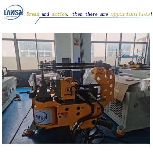 China Electrode Holder CNC Pipe Bending Machine 4kw Hydraulic For See Saws for sale